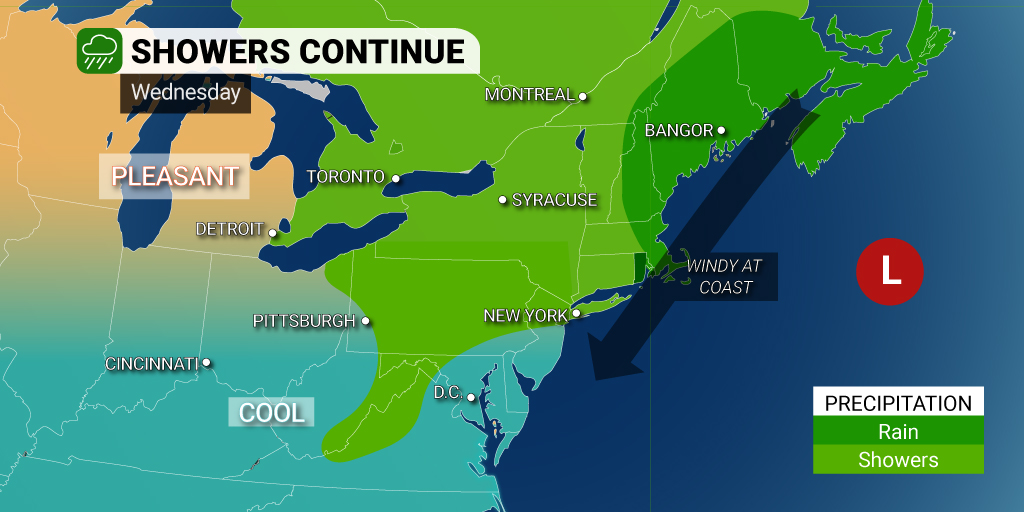 Storm System Develops Over the Atlantic Promising Rain - Breaking Weather